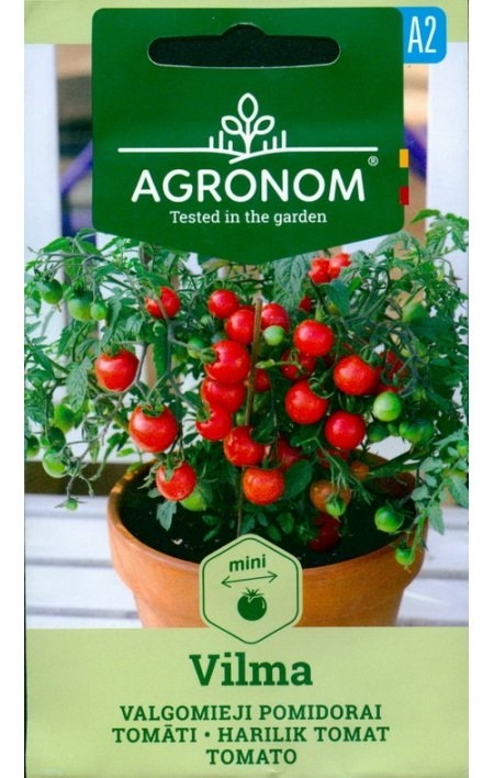 Tomāti balkona Vilma sēklas 0,1gr Kurzemes sēklas, Tomātu sēklas ...